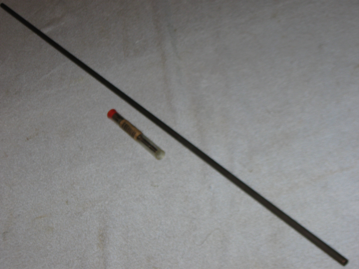 PTG SOLID PILOT MATCH FINISH REAMER W/31 INCH .22 L. R. BARREL LINER ...