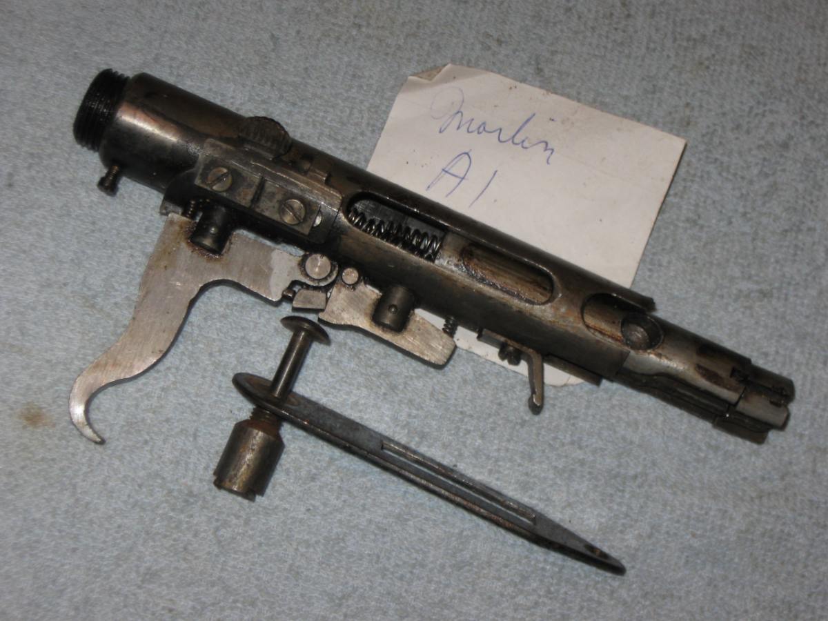 Marlin MODEL A1 CUT RECEIVER AND BOLT ASSEMBLY,COMPLETE TRIGGER GROUP ...