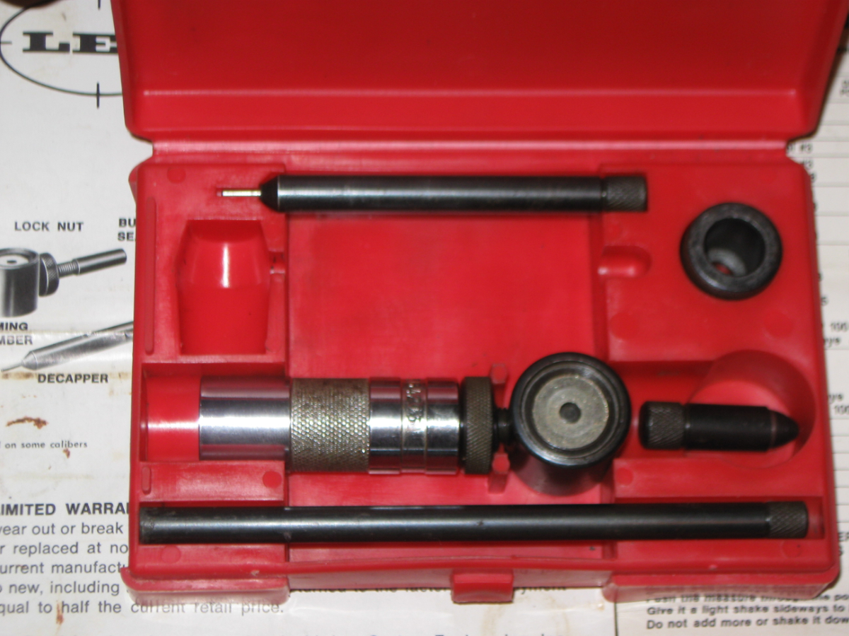 LEE PRECISION INC. PISTOL RELOADING KIT CAL. 38 SPECIAL (90257) 1978 ...