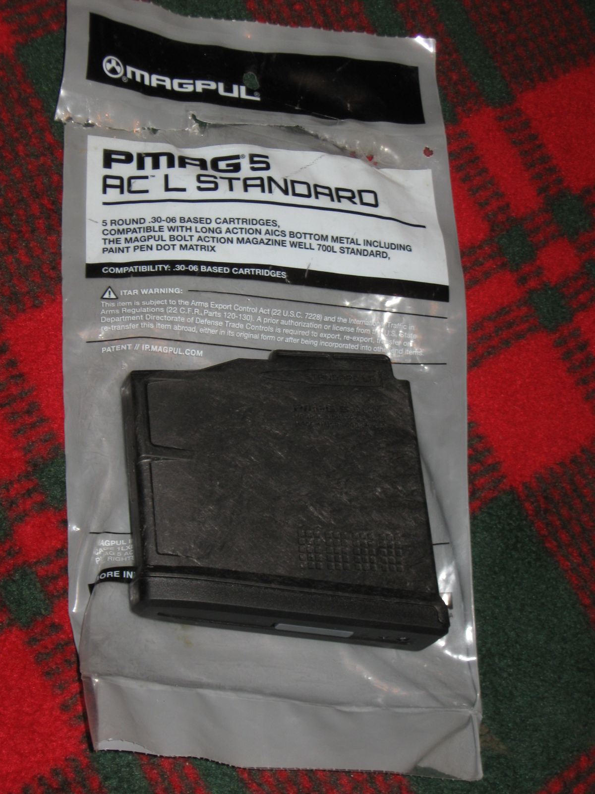 Magpul Industries REMINGTON 700 LP MAGAZINE 5 AC L STANDARD AICS LONG ...