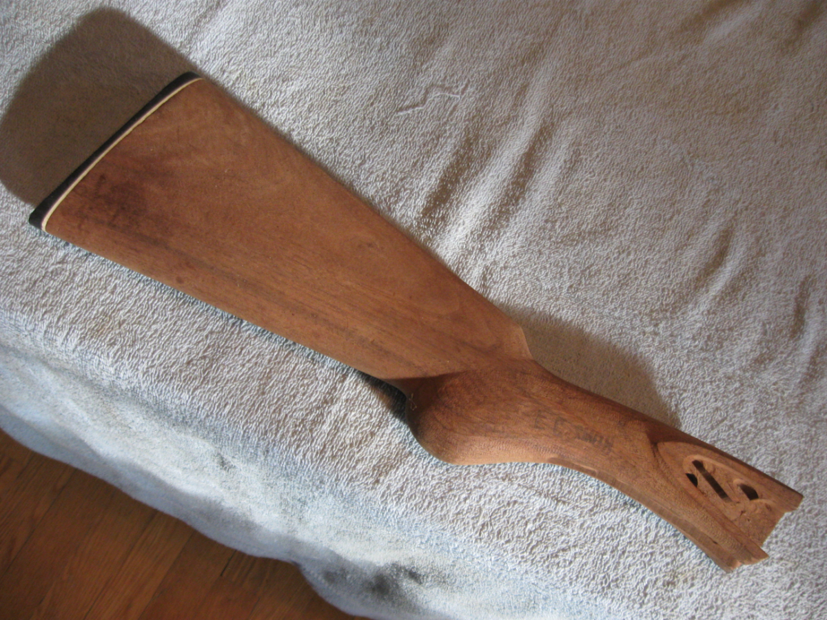 L. C. Smith STOCK 12 GAUGE S X S NEW OLD STOCK BY FAJEN MODEL A-2, FW ...