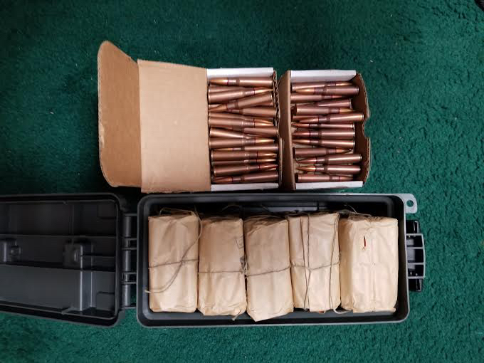 CZ 440 rounds of Steel jacketed, unknown grain bullets, from Eastern ...