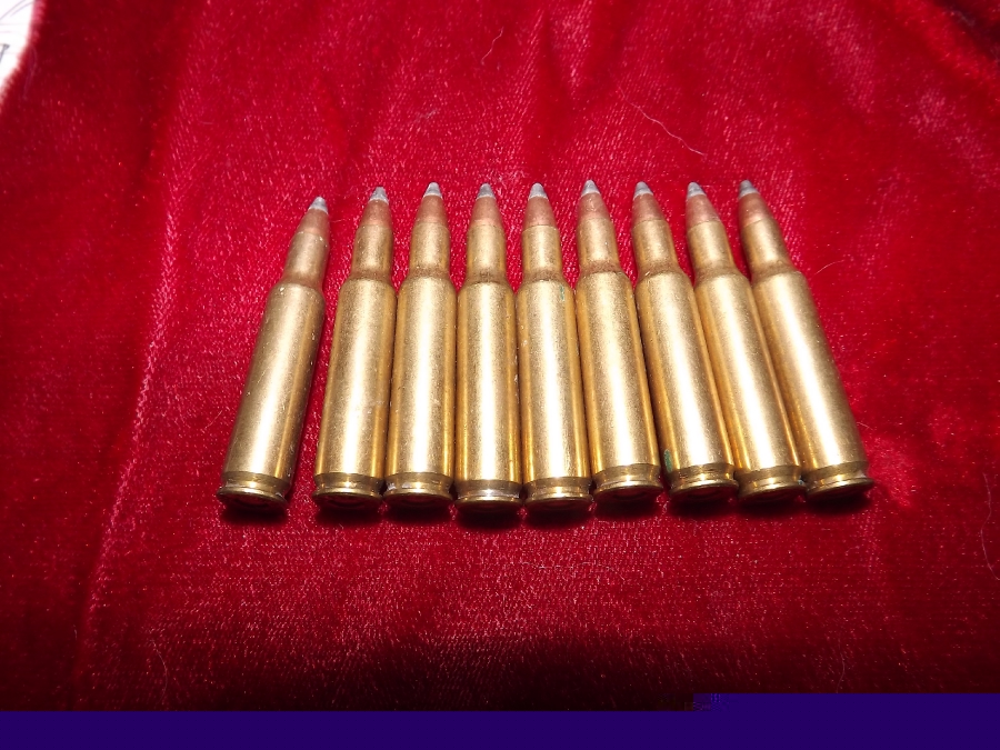 222 Remington WW-Super H. S. Qty 9 .222 Rem. 13246813 - GunAuction.com
