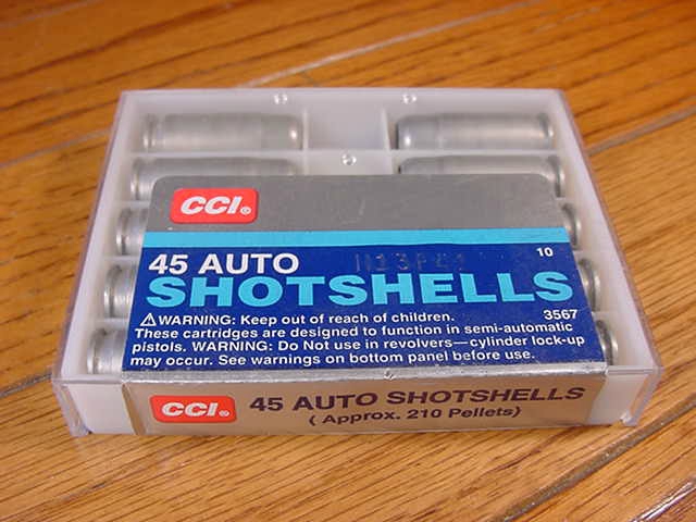 Package Of Cci .45 Auto. Shotshell Cartridges .45 Acp For Sale at ...