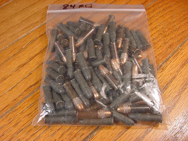 84 Rounds of Russian Steel Case .22 Long Rifle Ammunition .22 LR ...