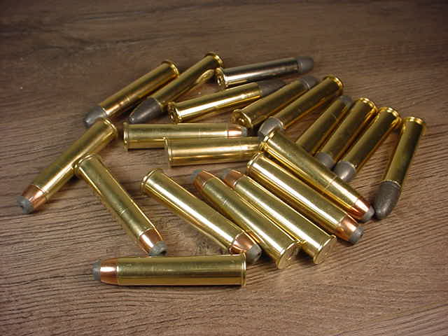 20 Rounds Mixed Reloaded .45-70 Government Lead Round Nose Flat Point ...