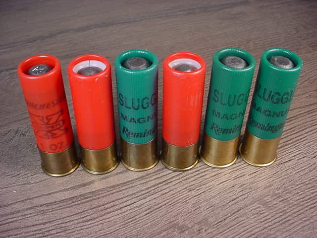 6 Rounds of Mixed Manufacture 12 Gauge 3 Inch Magnum Rifled Slugs ...