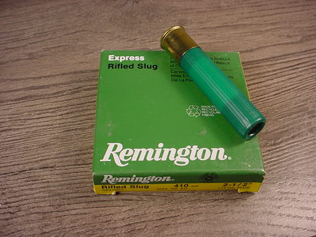 Box of Remington Express .410 Gauge Rifled Slugs 17237125 - GunAuction.com