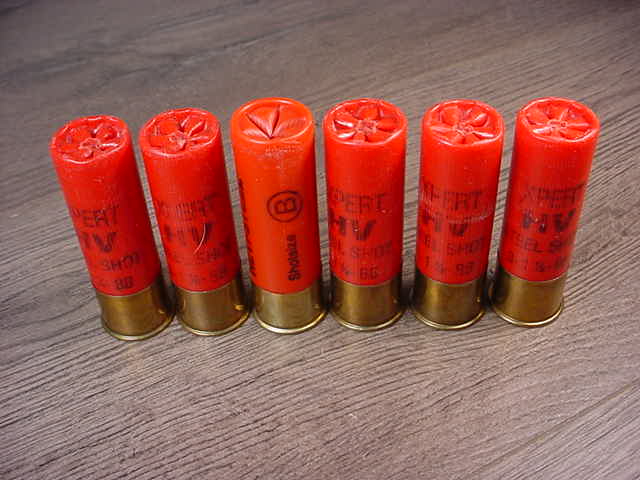 6 Rounds of Mixed Manufacture Steel 12 Gauge 3 Inch Magnum Number B ...