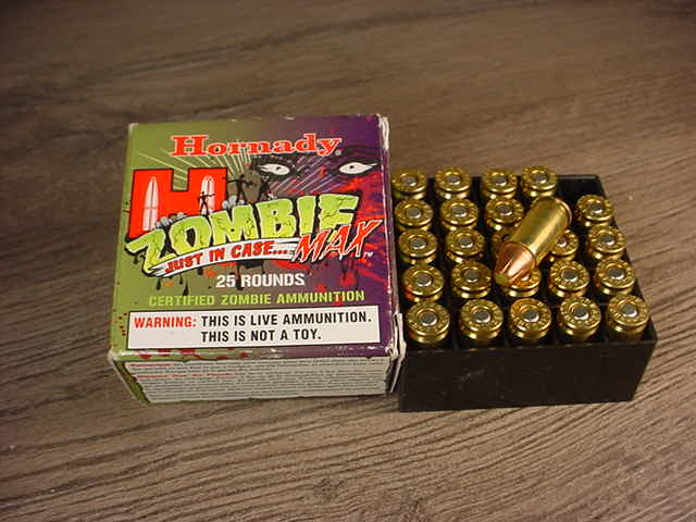 Box of Hornady Zombie Max 9mm Luger Jacketed Flex Tip Expanding Hollow ...