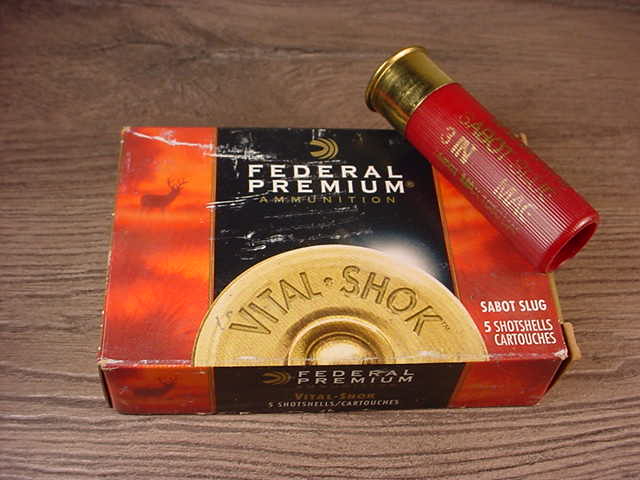Box of Federal Premium Vital-Shok Hydra-Shok 12 Gauge 3 Inch Hollow ...
