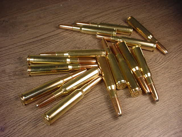 15 Rounds of Reloaded 7mm Mauser Semi-Jacketed Soft Point 7mm Mauser ...
