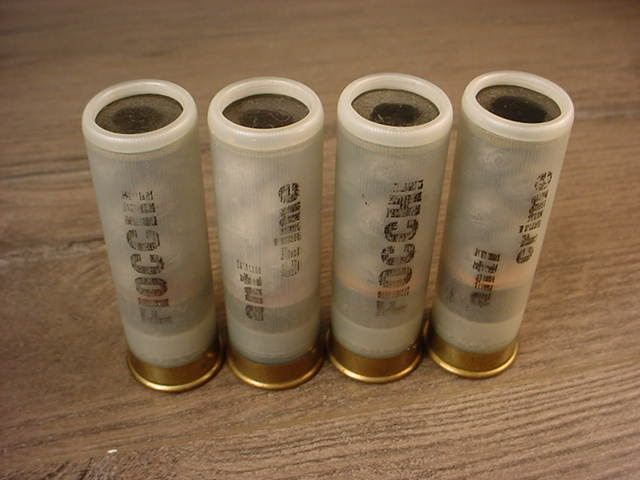 4 Rounds of Fiocchi Anti-Crime Less Lethal 12 Gauge 3 Inch Rubber 00 ...