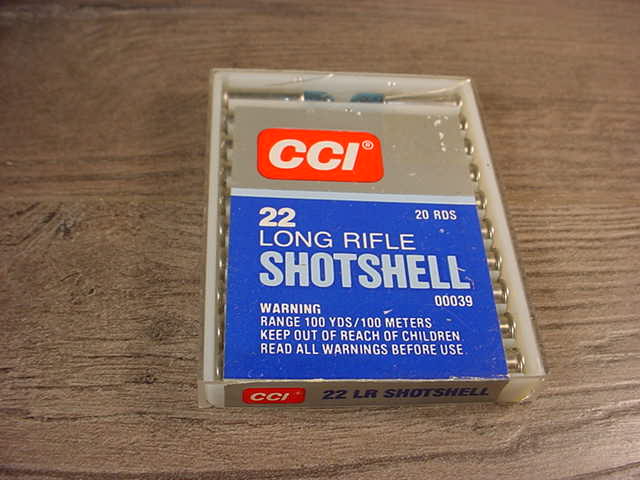 CCI Ammunition Package of CCI .22 Long Rifle Shotshell Cartridges .22 ...