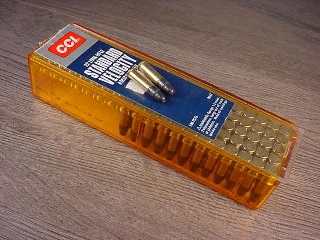CCI Ammunition Partial Box of CCI Standard Velocity .22 Long Rifle Lead ...