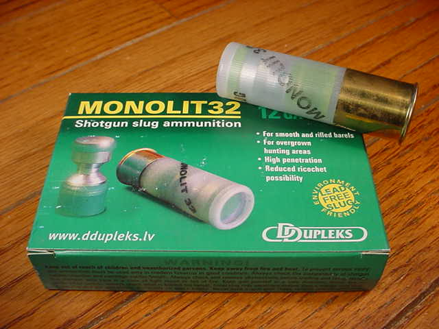 Box of Ddupleks Monolit32 12 Gauge Steel Slugs 17284498 - GunAuction.com