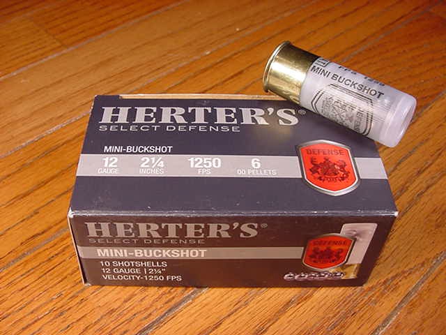 Box (10 Rounds) of Herter`s Mini-Buckshot 12 Gauge 00 Buck 17284499 ...