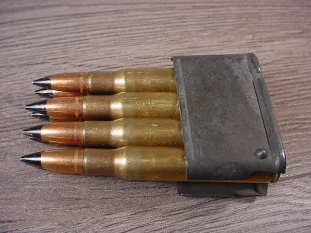 US Government Issue Garand Clip of .30-06 Springfield Armor Piercing ...