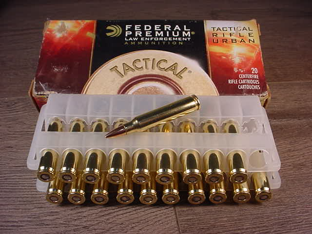 Federal Premium Ammunition Box of Federal Tactical Bonded .223 Rem ...