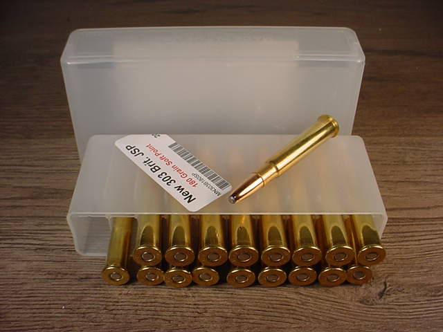 18 Rounds of Miwall NEW .303 British Semi-Jacketed Soft Point 17305461 ...