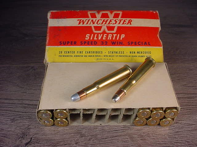 Partial Box of Mixed Winchester Super-Speed "Silvertip" .32 Win ...