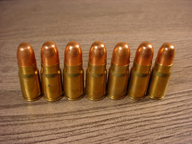 7 Rounds of 8mm Nambu Full Metal Jacket Round Nose 17311172 ...