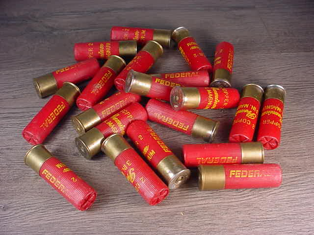 21 Rounds of Federal Premium Copper Plated 12 Gauge 3 Inch Number 2 ...