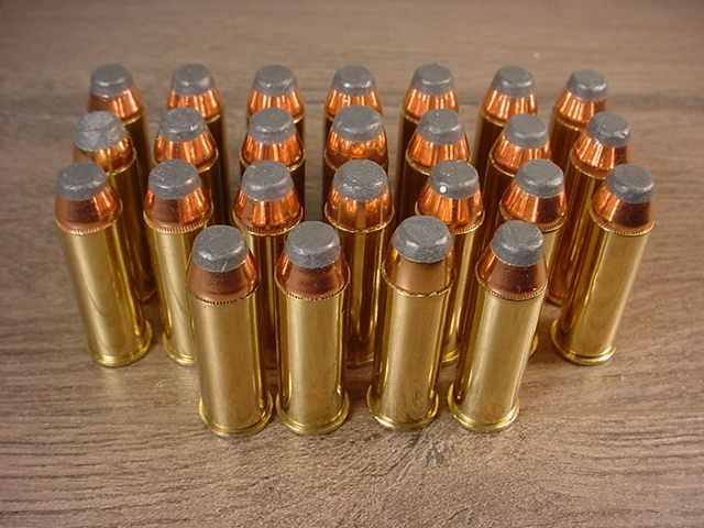 25 Rounds of Mixed Reloaded .44 Rem Magnum Semi-Jacketed Soft Point .44 ...
