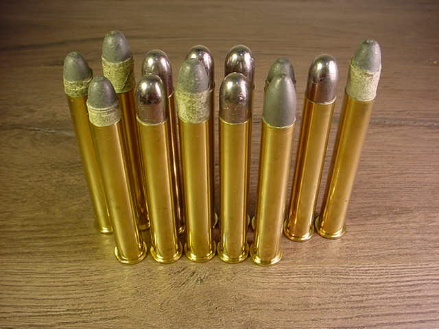 13 Rounds of Mixed Reloaded .45-120 Sharps Lead Round Nose .45 ACP ...