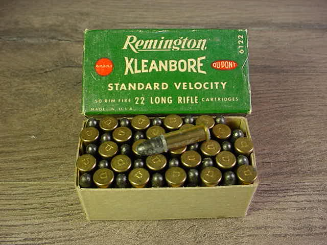 Pictures: Box of Remington Kleanbore Standard Velocity .22 Long Rifle ...