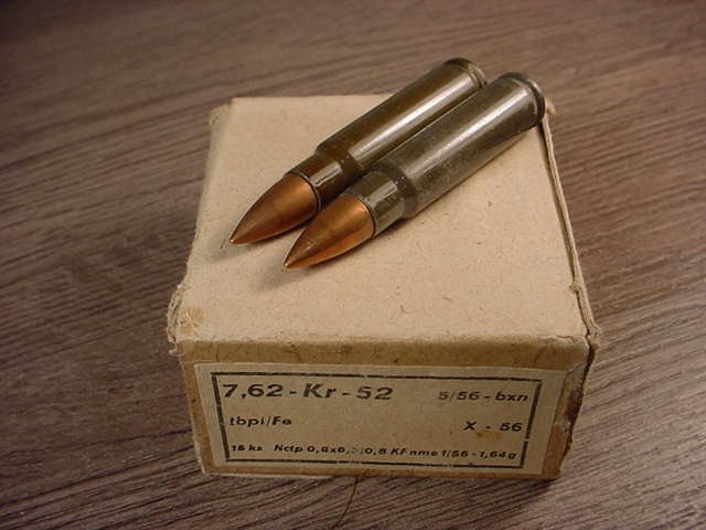 Partial Box of Czech 7.62X45mm Full Metal Jacket 17341782 - GunAuction.com