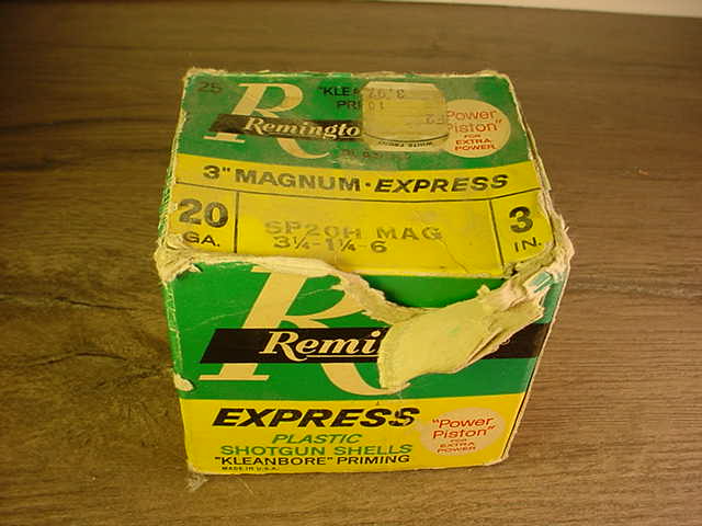 18 Rounds of Mixed Remington Express Power Piston 20 Gauge 3 Inch ...