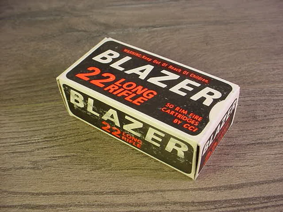 Box of CCI Blazer .22 Long Rifle Lead Solid Point .22 LR 17347204 ...