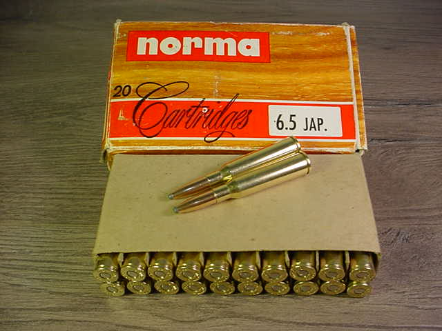 Norma Precision Box Plus 2 Rounds of Norma Torpedo 6.5 JAP Semi-Jacketed Soft Point Boat Tail ...