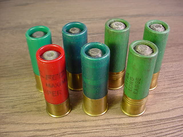 7 Rounds of Mixed Manufacture Plastic & Paper Hull 12 Gauge Rifled ...
