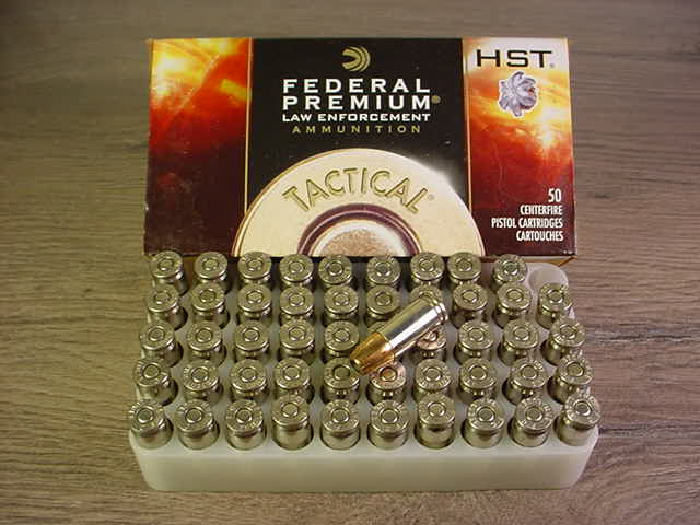 Federal Premium Ammunition Box of Federal Law Enforcement Tactical HST ...
