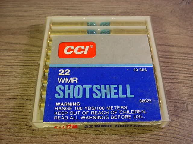 CCI Ammunition Partial Package of CCI Maxi-Mag .22 WMR Shotshell ...