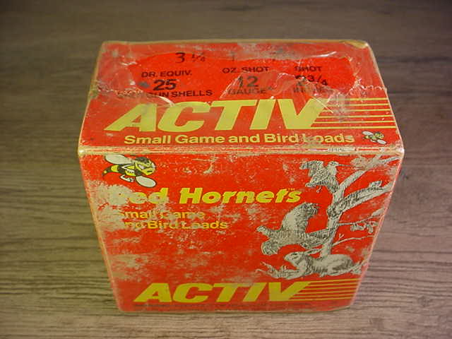 Box of Activ Red Hornets 12 Gauge Number 7 1/2 Shot 17368702 ...