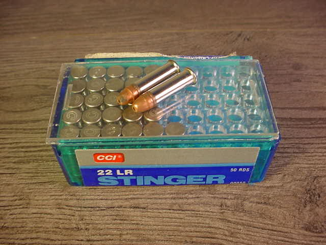 Partial Box of Mixed CCI Stinger .22 Long Rifle Plated Hollow Point .22 ...