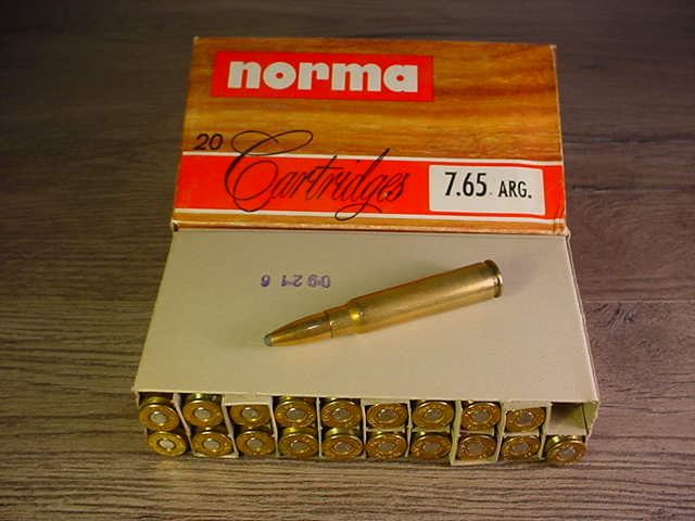 Norma Precision Box of Norma 7.65 Argentine Semi-Jacketed Soft Point 7.65x53 Argentine 17380076 ...