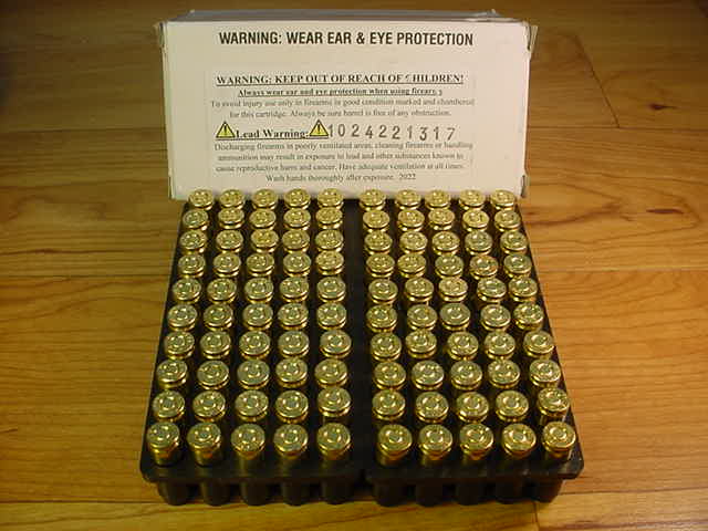 Box (100 Rounds) of Miwall Reloaded 9mm Luger Full Metal Jacket ...