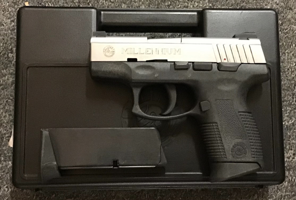 Taurus Millennium PRO .45 Semi Auto Concealed Carry Pistol. MOD PT 745 ...