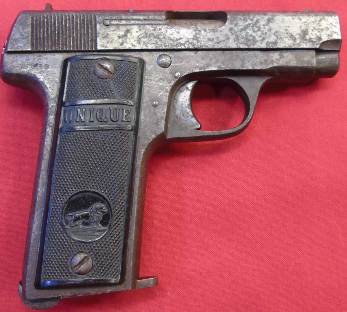Unique Semi-Automatic Pistol.(Ruby) .32 Auto (7.65 Browning) For Sale ...