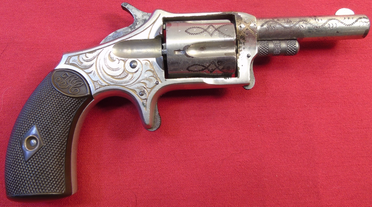 Pictures: Hopkins And Allen "Pioneer"Factory Engraved Single Ation Spur ...