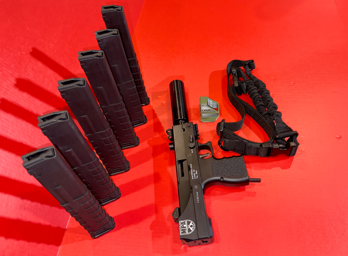 MasterPiece Arms MPA30T 9mm 4.5" Pistol Barrel Extension 6 (six) 30rds mags 9mm Luger 17317854 ...