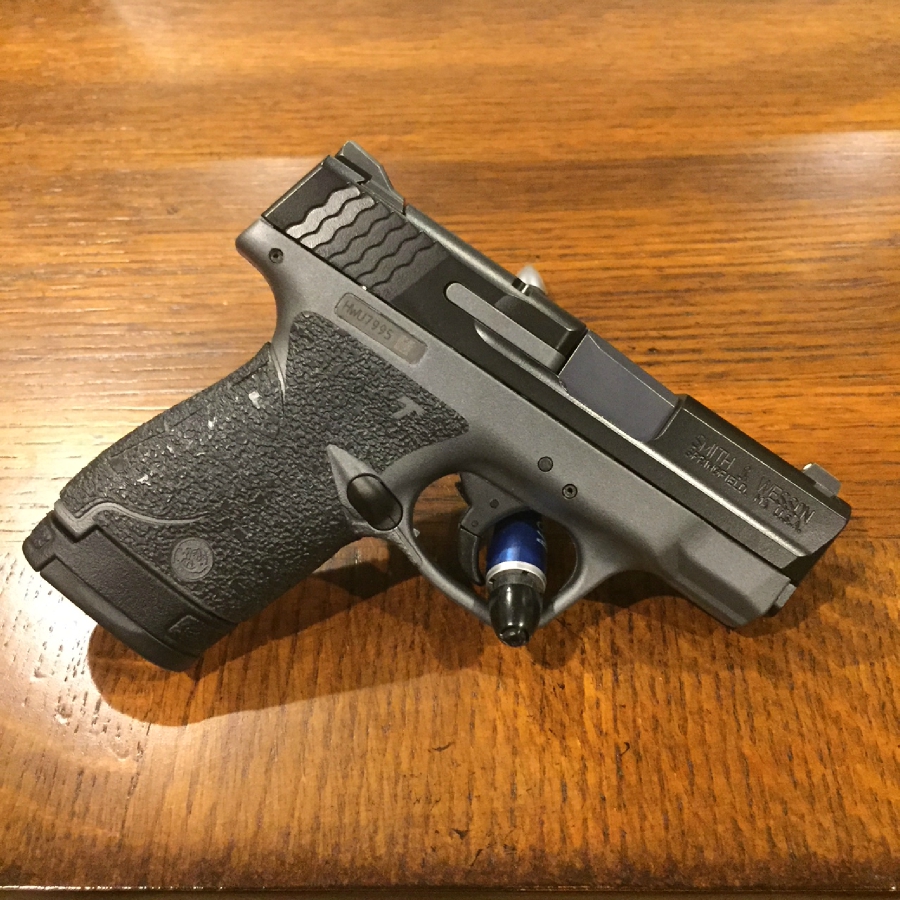 Smith & Wesson M&P Shield 9mm Custom Cerakoted & Talon Grips Nib 9mm ...