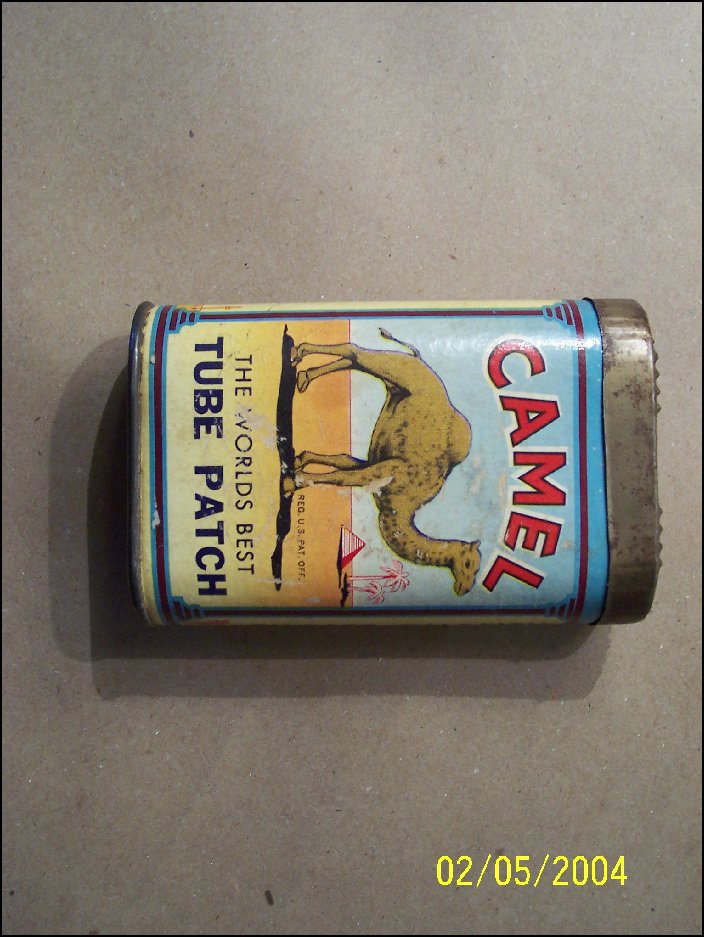 Vintage 1946 Camel Tube Patch Kit, Awsome For Sale at GunAuction.com ...