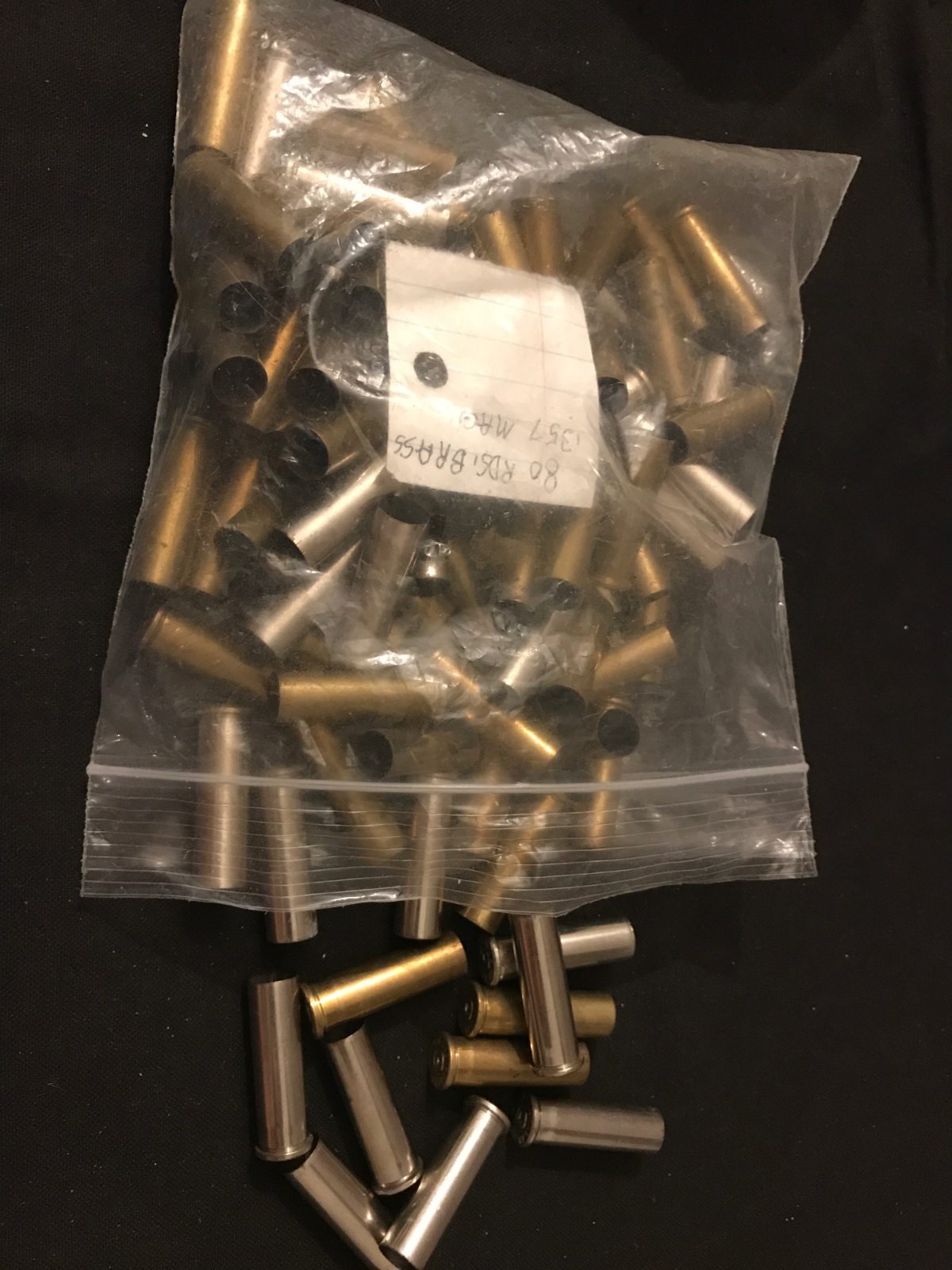 rem &win 80 rounds of once fired .357 magnum brass .357 Magnum 17085646 ...