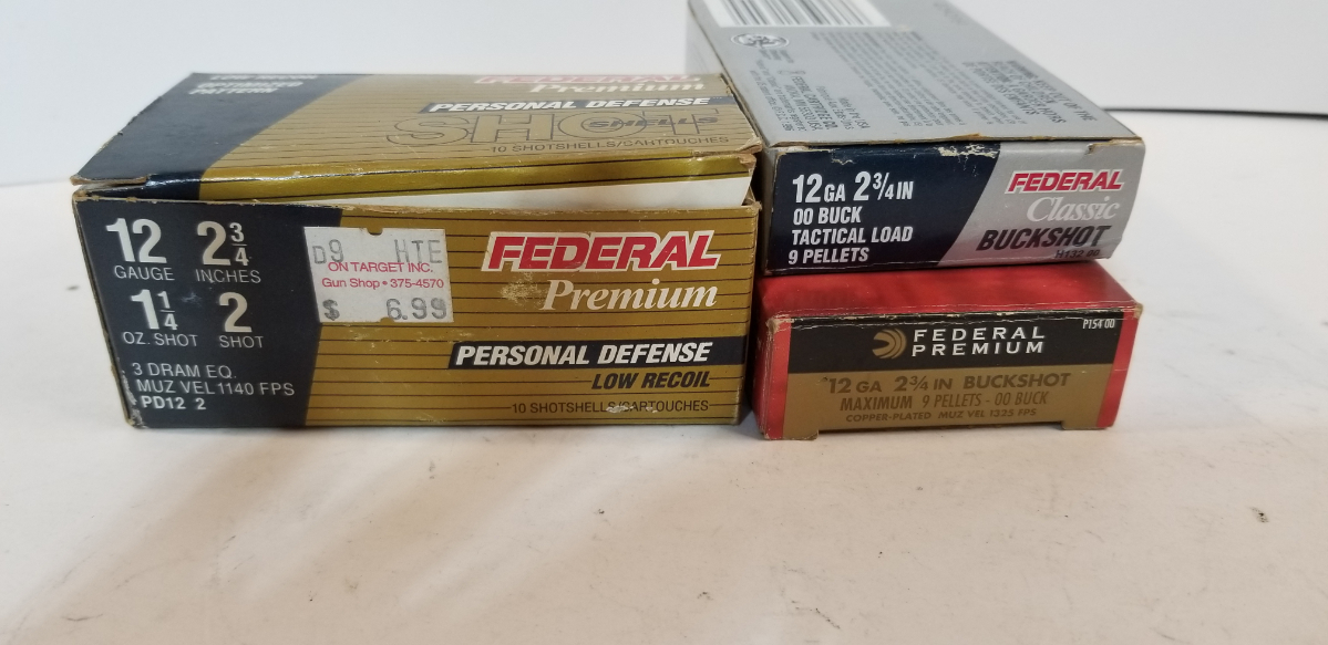 Federal Cartridge Corporation FEDERAL WNCHESTER AND WOLF OO BUCK AMMO ...