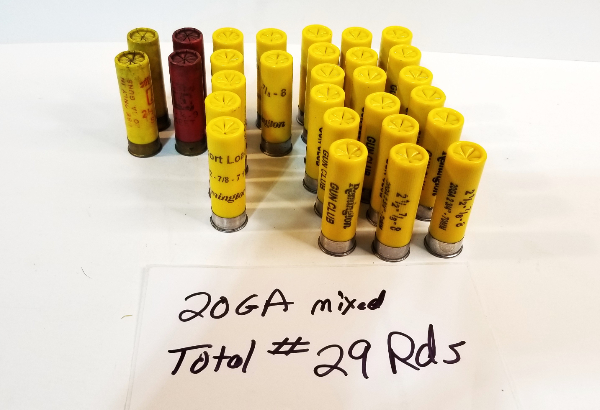 REMINGTON GAME LOADS AND GUN CLUB LOADS AND A FEW SKEET SHELLS TOTAL OF ...